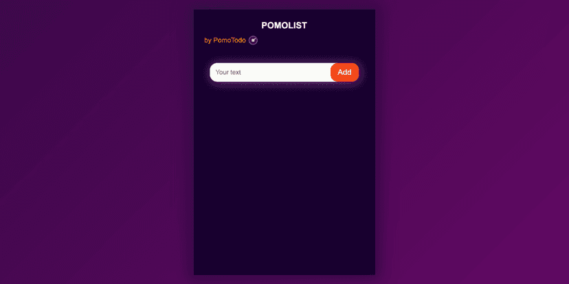 Pomodoro Timer | PomoTodo